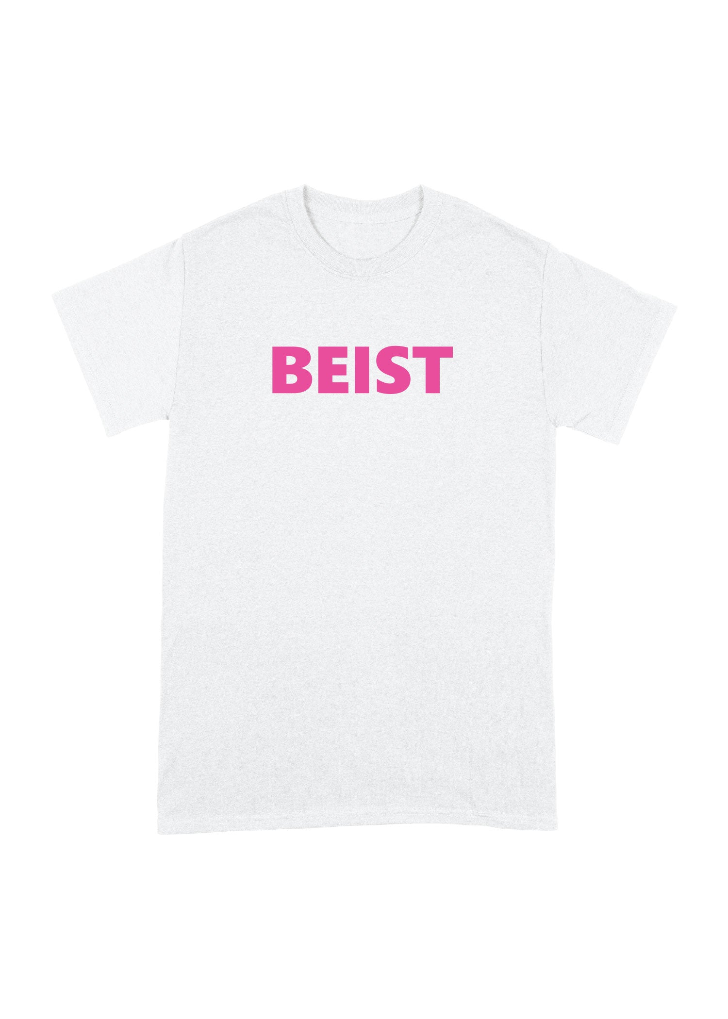 BEIST | T-skjort | Hvit – GetMerch.no